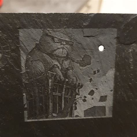 First Slate Engraving Im Happy With Candc Welcome R Chineselasercutters