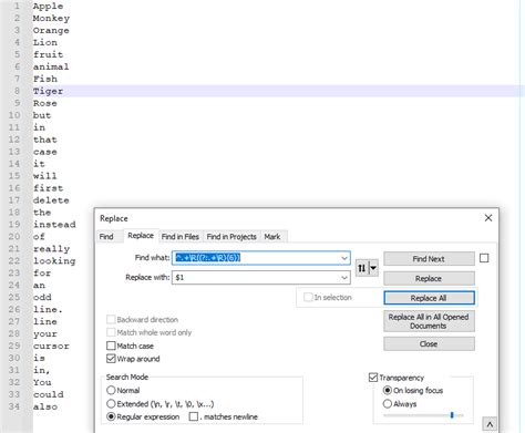 How To Remove Sequence Line In Notepad Super User