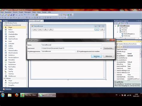 Visual C Hd Webbrowser Youtube