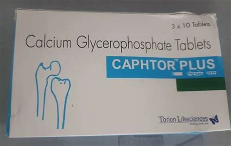 Calcium Glycerophosphate Tablets At ₹ 350box Calcium