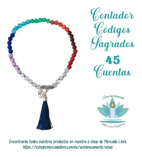 Japa Mala Contador Códigos Sagrados Agesta 45 Cuentas Mercado Libre