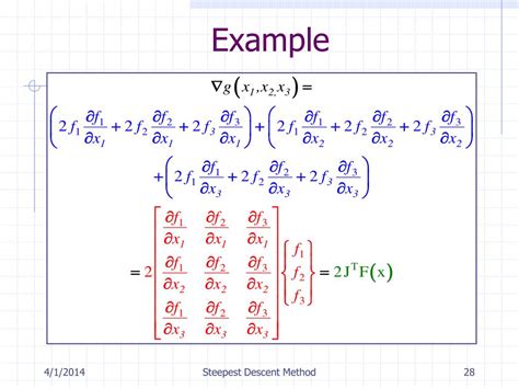 Ppt Steepest Descent Method Powerpoint Presentation Free Download Id521971