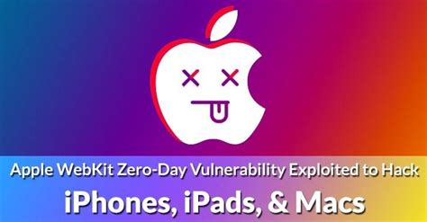 Donna R On Linkedin Apple Webkit Zero Day Vulnerability Exploited To