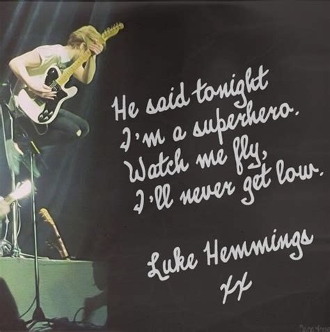 Melt Chalkboard Quote Art Luke Hemmings Sayings