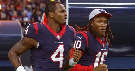 Deandre Hopkins Signing Texans Pal Deshaun Watsons Cleveland Browns