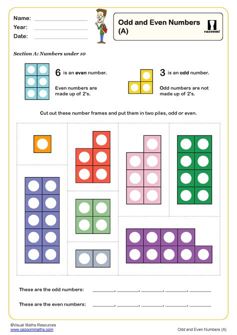 Odd And Even Numbers A Worksheet Fun And Engaging Year 2 Pdf Worksheets