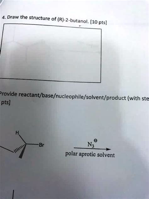 Solved Draw The Structure Of R 2 Butanol