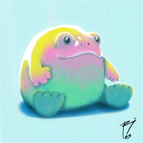 Cute Lil Frog Guy Rdigitalart