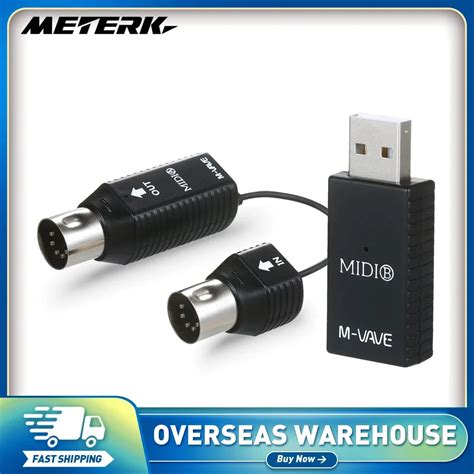 M Vave Ms1 Mini Wireless Transmission System Midi System Midi Wireless Adapter Plug And Play