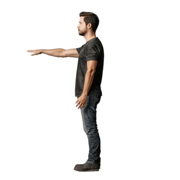 Male Arm Side View Reference