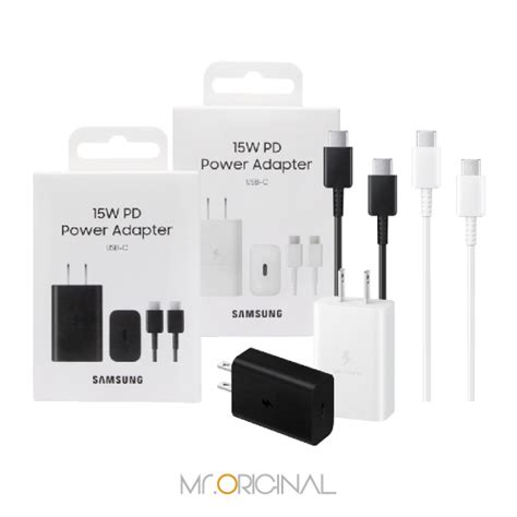 Samsung原廠 15w Type C快充頭 雙type C線組【盒裝公司貨】ep T1510 支援a系列 Mr