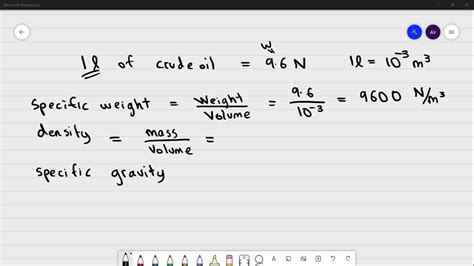 solved a vessel of 4m3 volume contains an oil which weighs 30 2kn