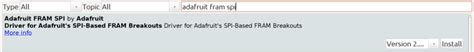 arduino test adafruit spi fram breakouts adafruit learning system