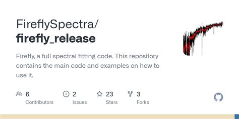 GitHub FireflySpectra Firefly Release Firefly A Full Spectral Fitting Code This Repository