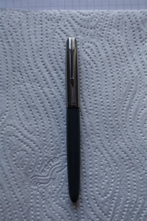 [wts] Parker 51 Oblique Double Broad Nib [d] R Pen Swap