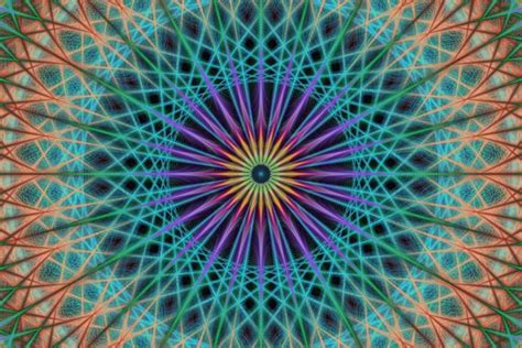 Abstract Circular Digital Art Background Graphic By Davidzydd · Creative Fabrica