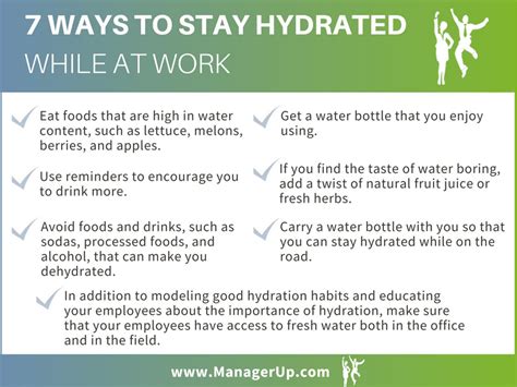 Hydration Safety In The Workplace At Cynthia Hewlett Blog