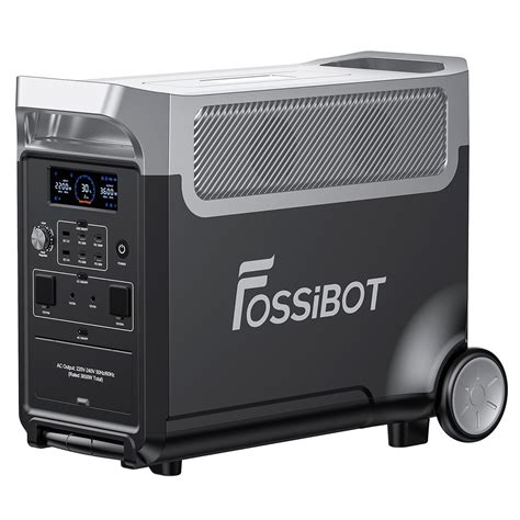 Fossibot F3600 Power Station 4 X FOSSiBOT SP420 Solar Panel Europe