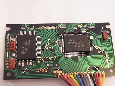 Hitachi Lcd Display Lm016l Lm016 2 Line 16 Characters Hd44780 Built In 43g 802 Ebay Uk