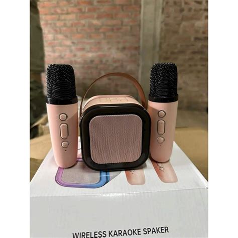 Bộ Loa Bluetooth K Kèm Mic Không Dây Mini Hát Karaoke có đèn Led Shopee Việt Nam