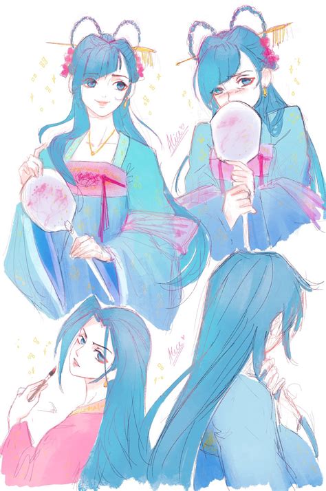 No Spoilers Tang Dynasty Inspired Sketches For Ekko And Jinx From A