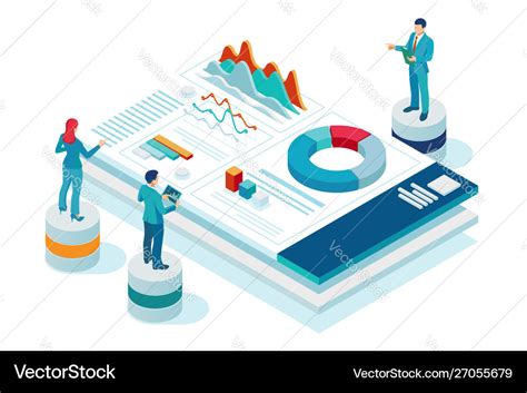 Isometric Website And Mobile Development Vector Image