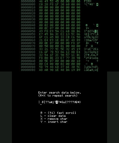 Search For Data Not Display Properly Issue 537 D0k3 GodMode9