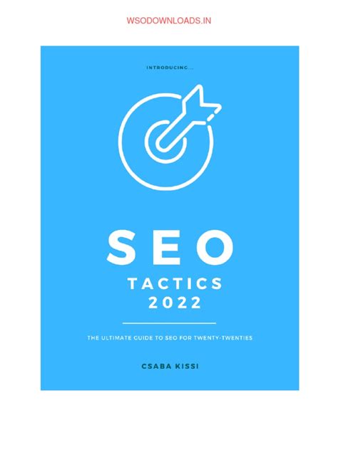Csaba Kissi Seo Tactics 2022 Pdf Search Engine Optimization