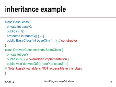 Ppt Inheritance Using Java Powerpoint Presentation Free Download Id4019197