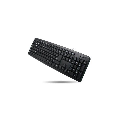Tastiera Ps2 104 Tasti Layout Americano Nero Idata 955 Am Bk Techly