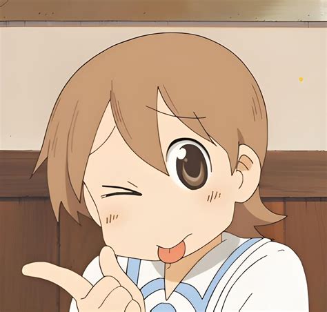 Из аниме Мелочи жизни Nichijou Ordinary Lives Intentions Anime