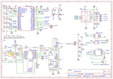 St Link V2 Schematic
