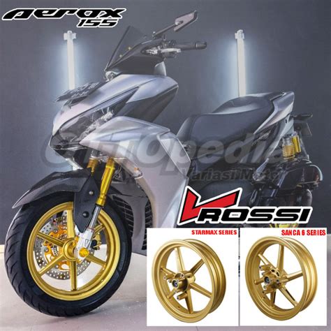 Vrossi Velg Racing Aerox 155 Pelek Rossi Model RCB Balok 6 Sanca