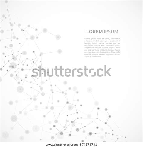 Structure Molecule Communication Background Stock Vector Royalty Free 574376731 Shutterstock