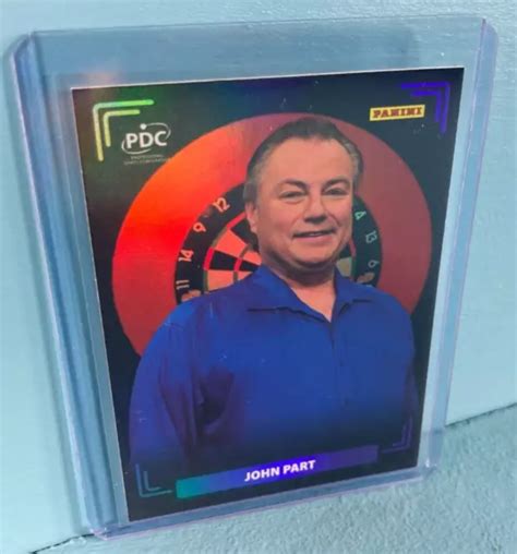Panini 2025 Pdc Darts World Cup Trading Card John Part Apdc 08 Limited