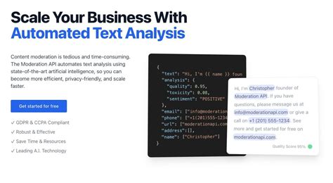 Moderation API Alternatives And Similar Sites Apps AlternativeTo