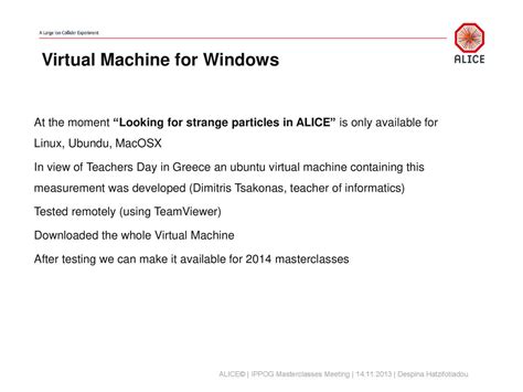 Looking For Strange Particles In Alice Ppt Download