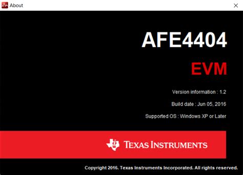 Afe4404evm Data Converters Forum Data Converters Forum Data Converters Ti E2e Support Forums