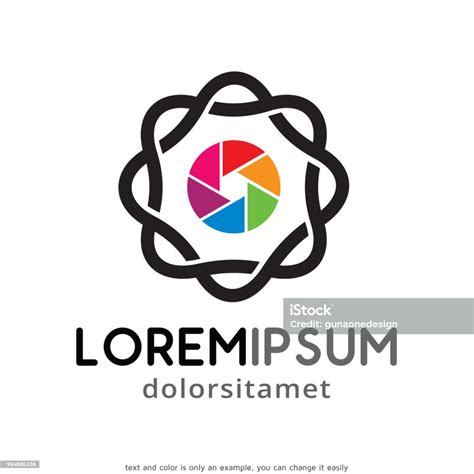 사진 기호 서식 파일 디자인 벡터 상징 디자인 개념 크리에이 티브 기호 아이콘 Lorem Ipsum에 대한 스톡 벡터 아트 및 기타 이미지 Lorem Ipsum 가정용