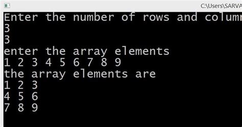 Technology Blog Passing A 2d Array To A Function In C