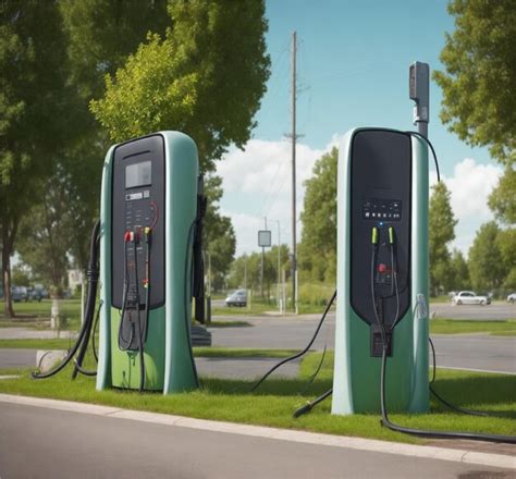 Premium Ai Image Electric Vehicle Infrastructure