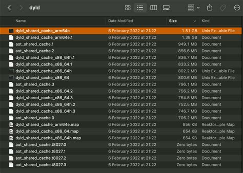 Macos Obsolete System Library Dyld Files For Deletion Ask Different
