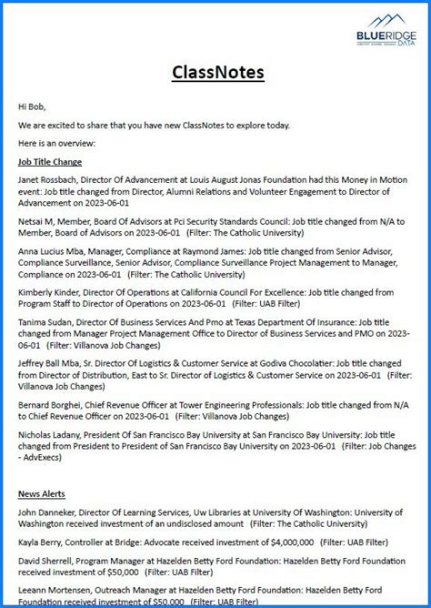 Announcing Classnotes By Brd Blueridge Data