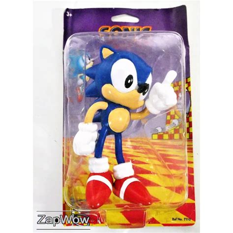 Strike An Attitude With The Fully Poseable Sonic Figure Yes Its True Flexi Friend Sonic