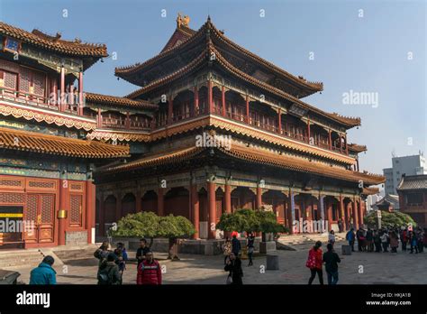 Lamatempel Oder Yonghe Tempel Pechino Pechino Volksrepublik China