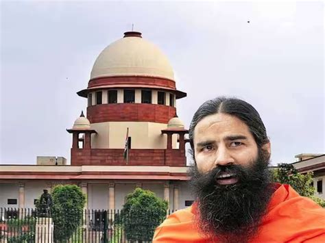Sc Exempts Baba Ramdev Acharya Balkrishna From Appearing Personally In