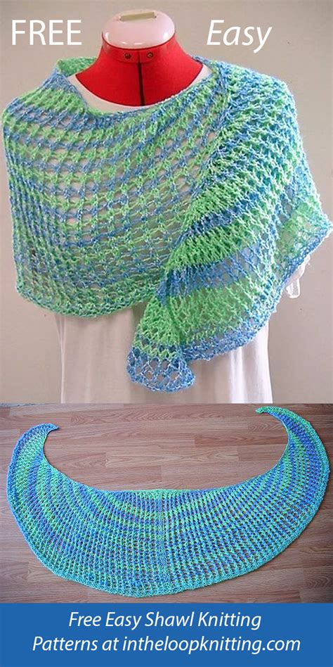 Easy Shawl Knitting Patterns In The Loop Knitting
