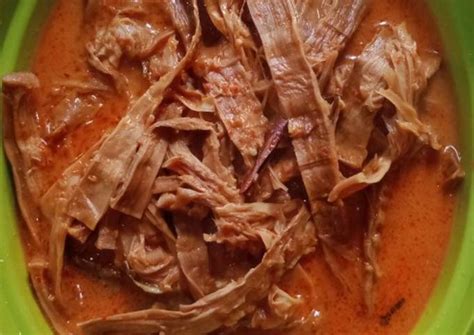 Resep Bambu Muda Alias Rebung Yg Sudah Dijemur Kering Masak Santan Oleh