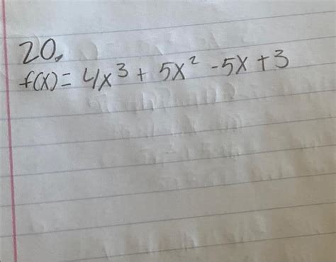 Solved Find The Largest Open Intervals Where The Function Is