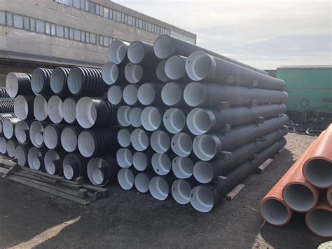 Гофрированная труба SN8 315/271 6м с раструбом